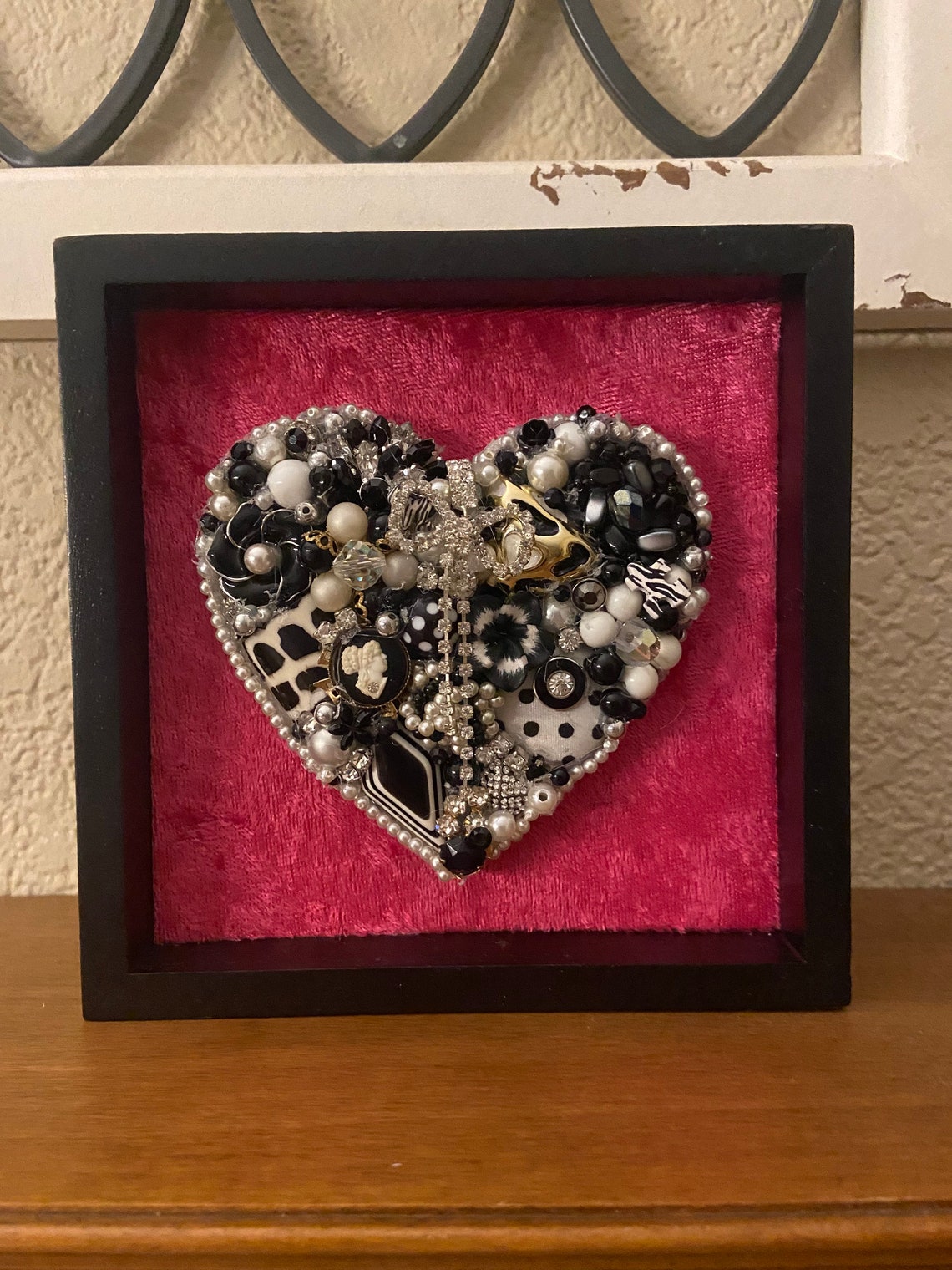 Shadow Box Heart - Etsy
