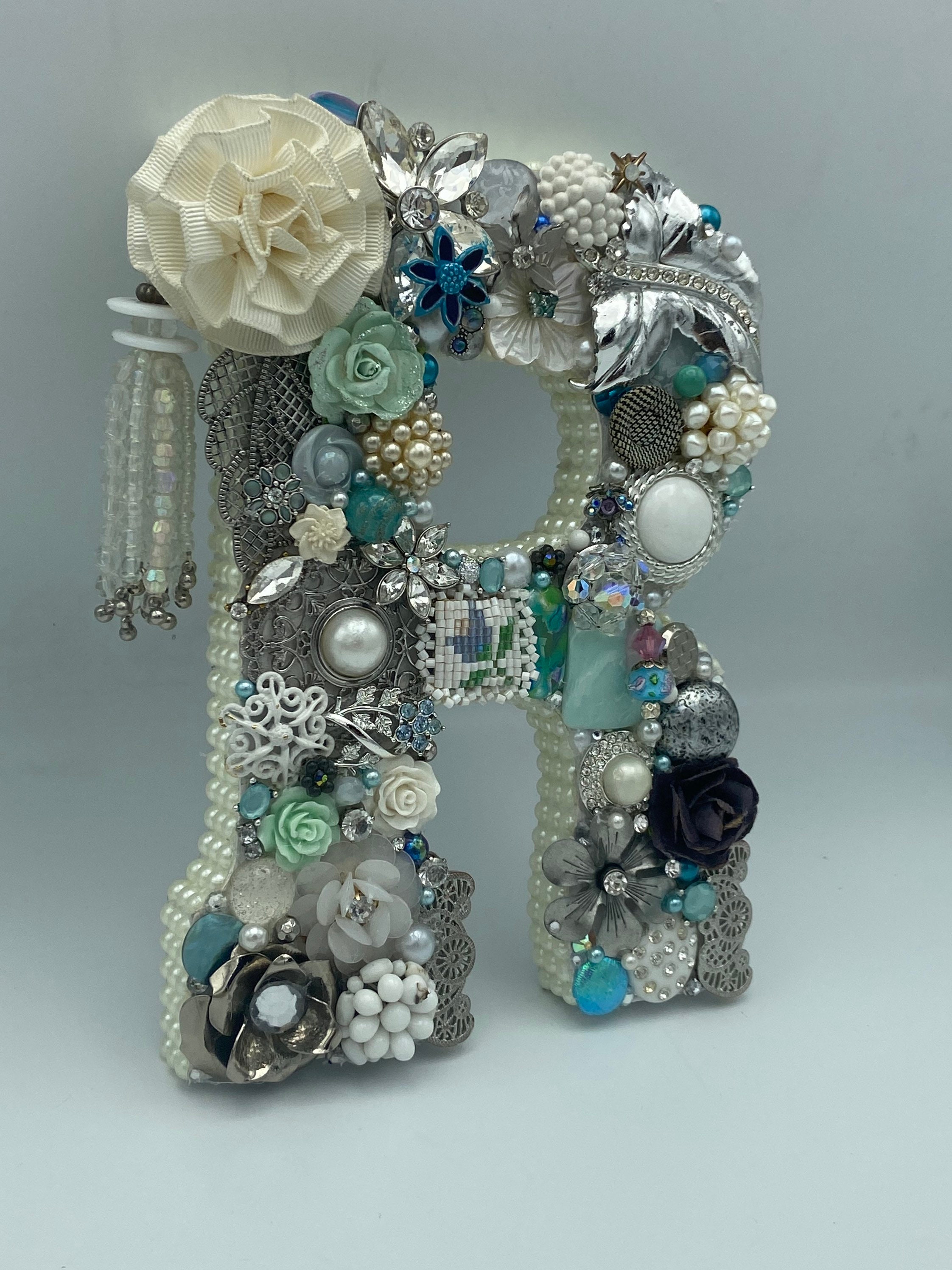 Jeweled Wall Letter R - Etsy