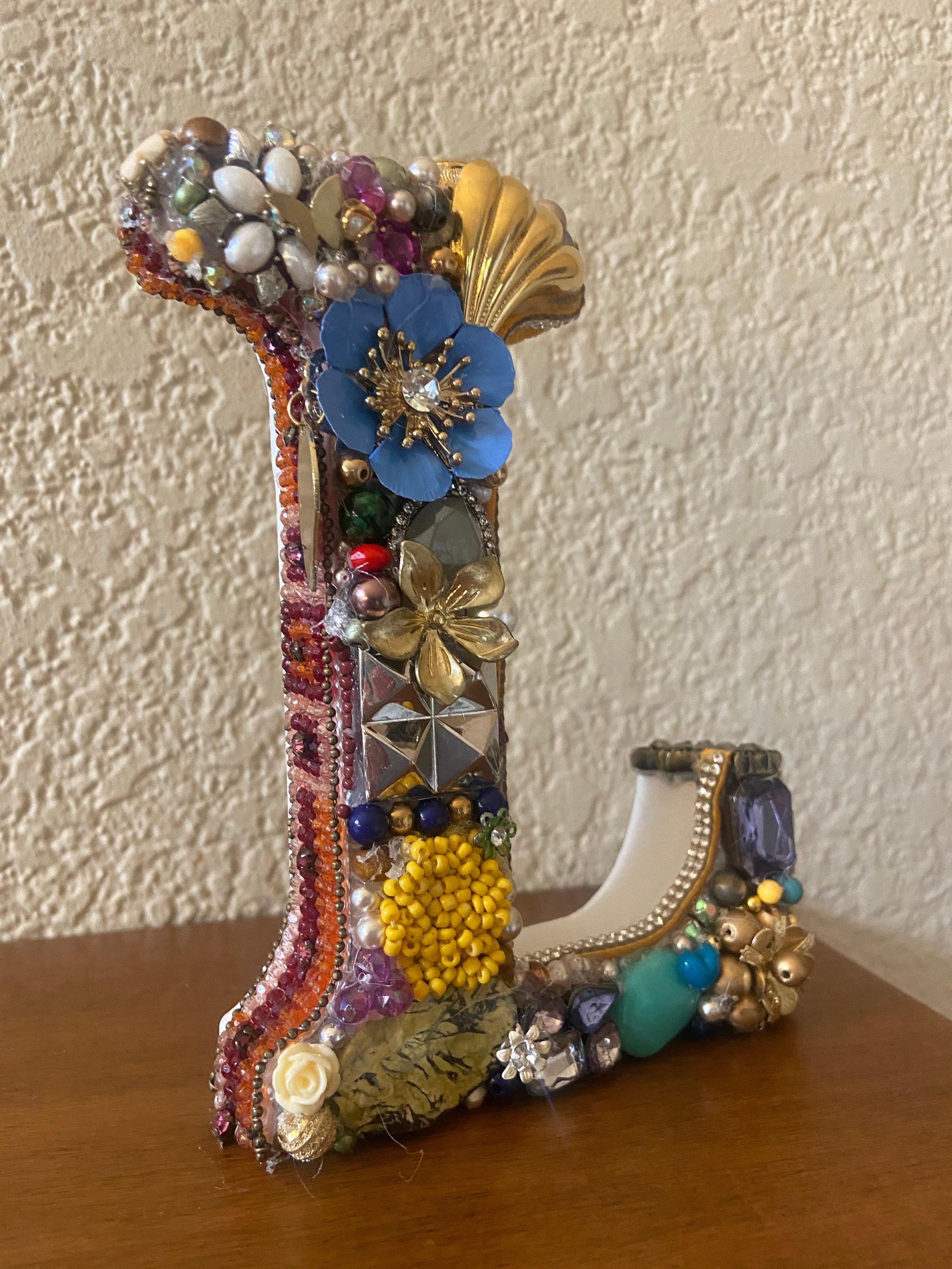 Jeweled Letter L - Etsy