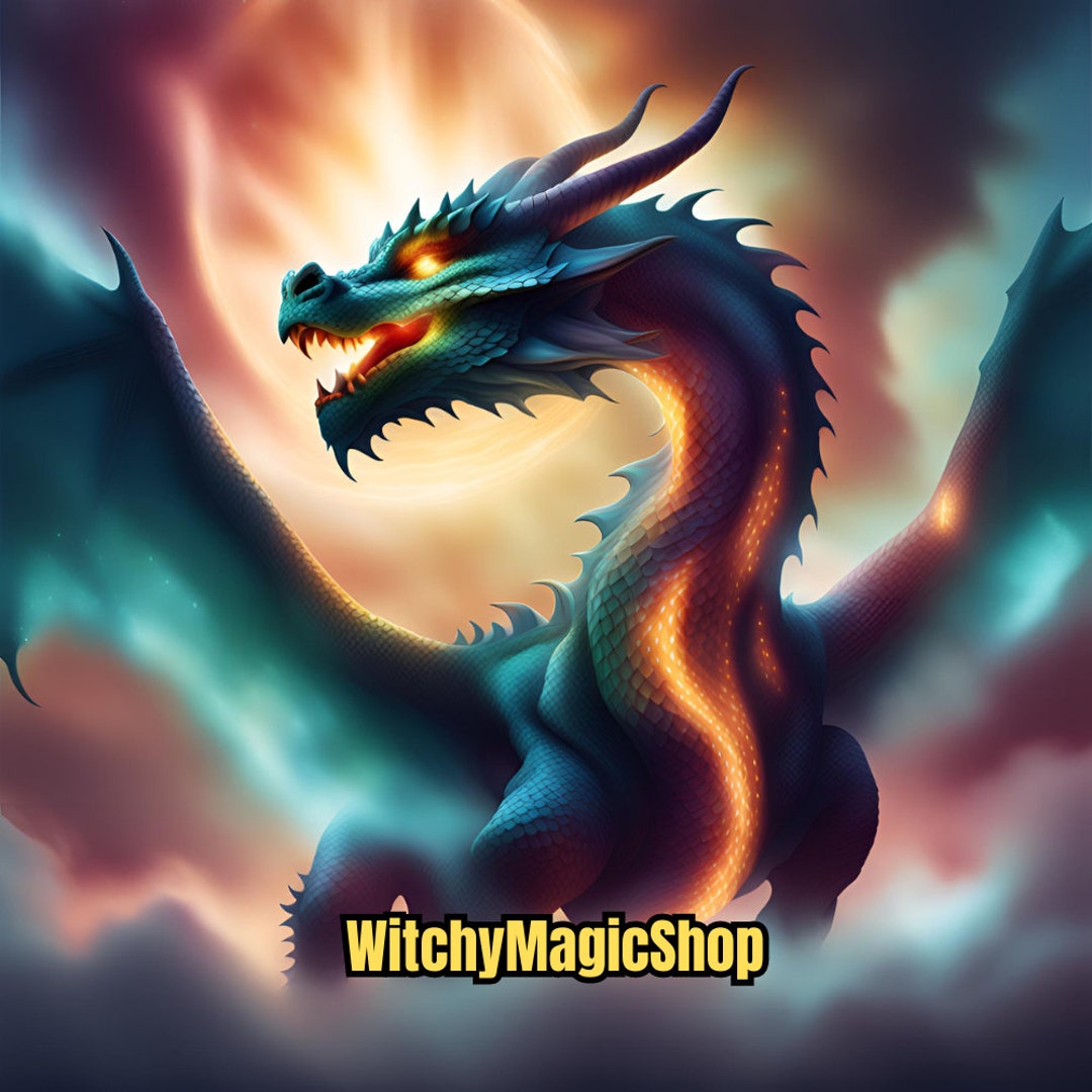 Dragon Spirit Companion Strength and Wisdom Remote Binding - Etsy