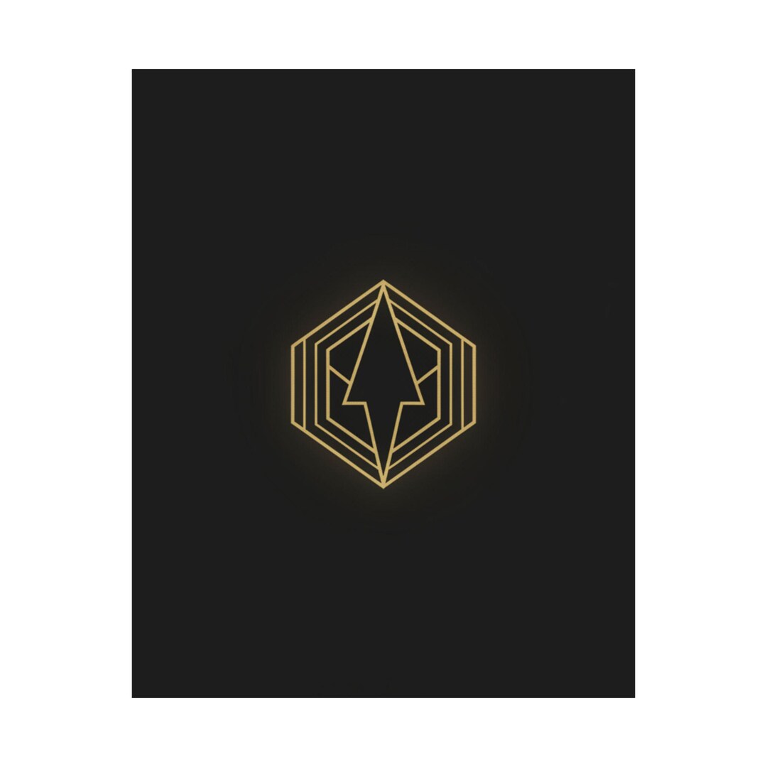 Focus Sigil - Symbolic Ritual Art Print | Spiritual Wall Art | Matte ...