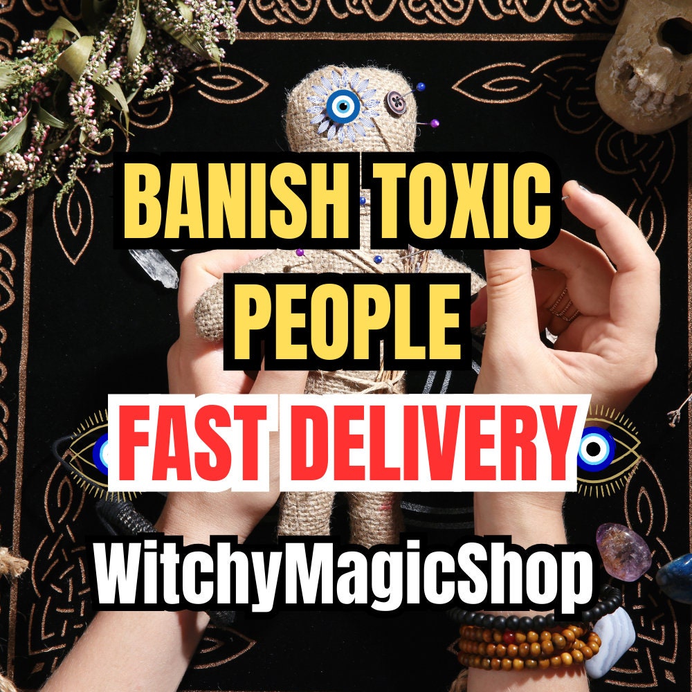 Banishing Spells to Remove Toxic People and Negative Energy - Etsy