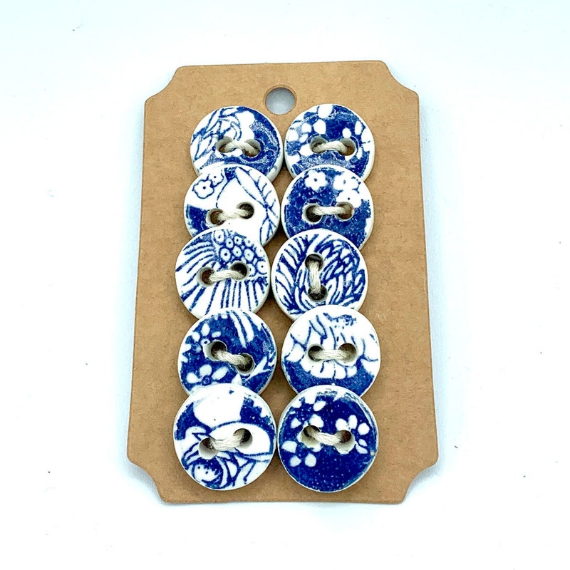 Ceramic Buttons - Etsy
