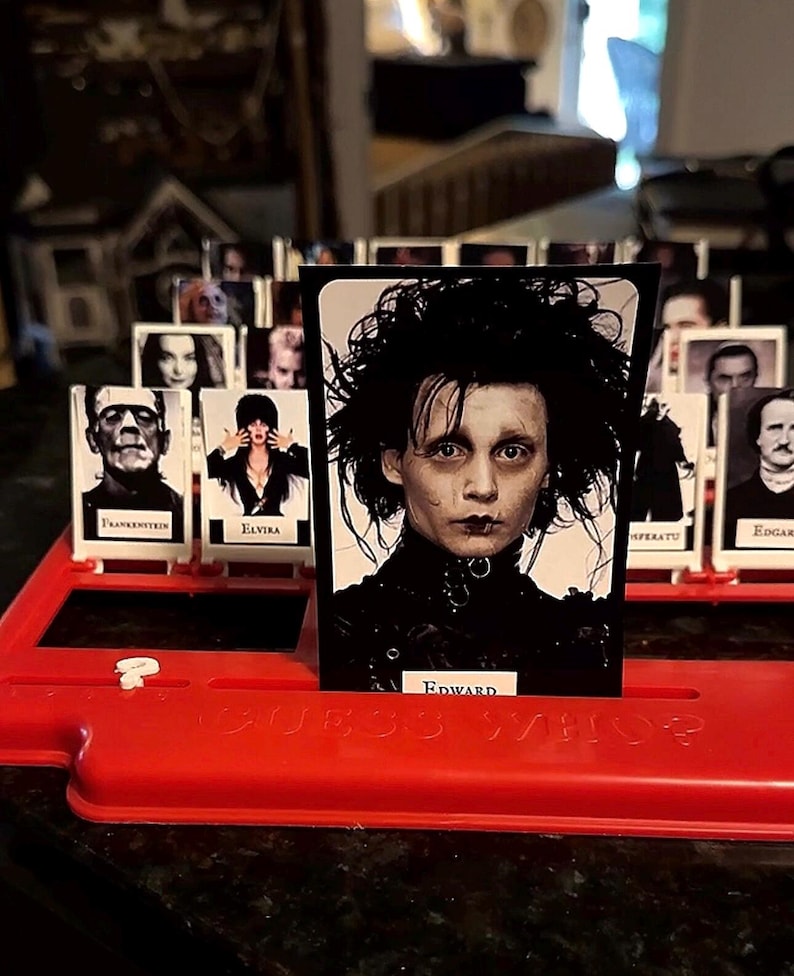 Goth Who?! "guess Who" Style Game | Printable Gothic Digital Download ...