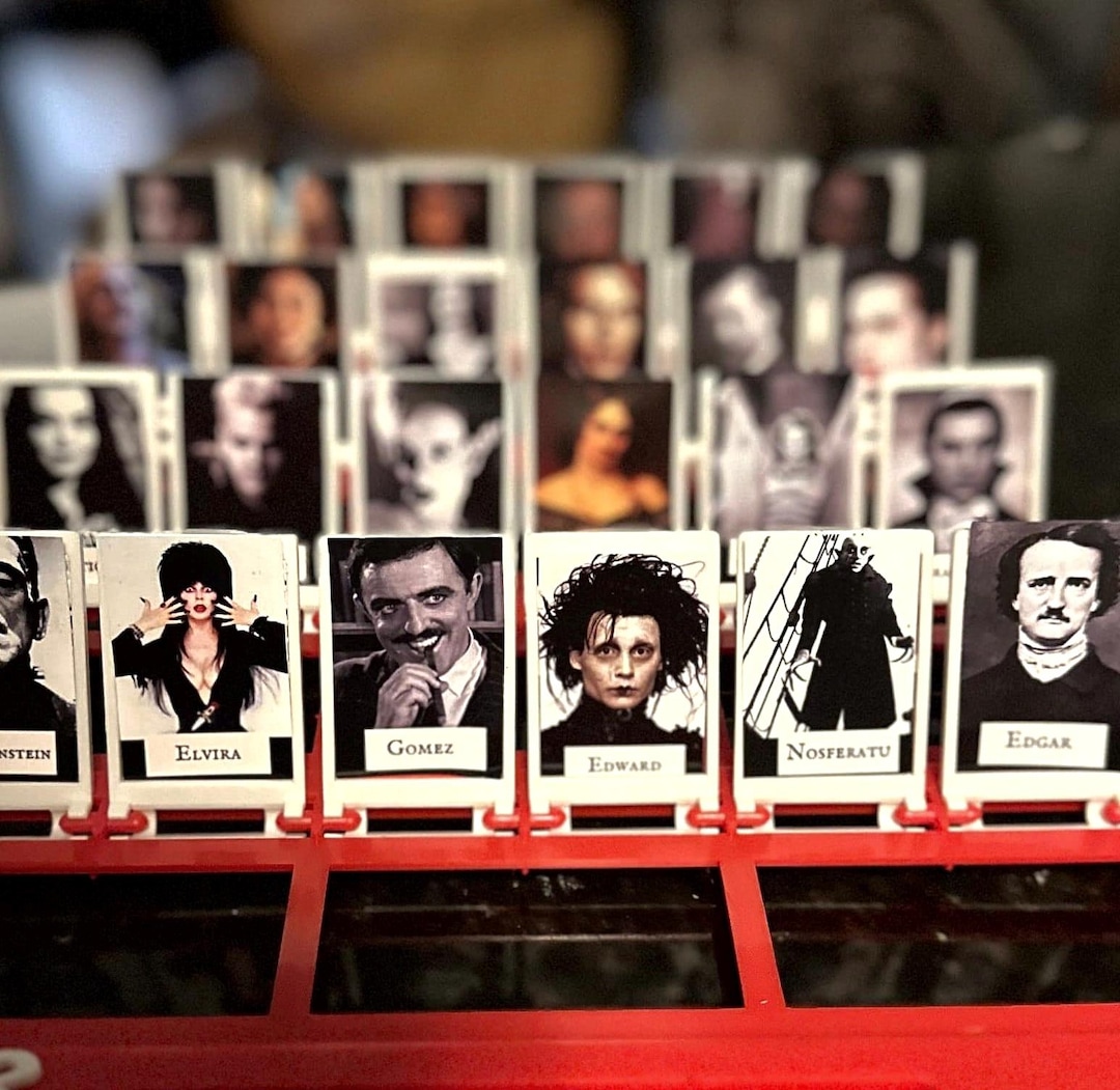 Goth Who?! "guess Who" Style Game | Printable Gothic Digital Download ...