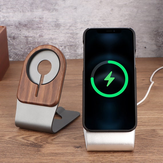 Soild Wood Black Walnut Stand for Apple Magsafe - Etsy