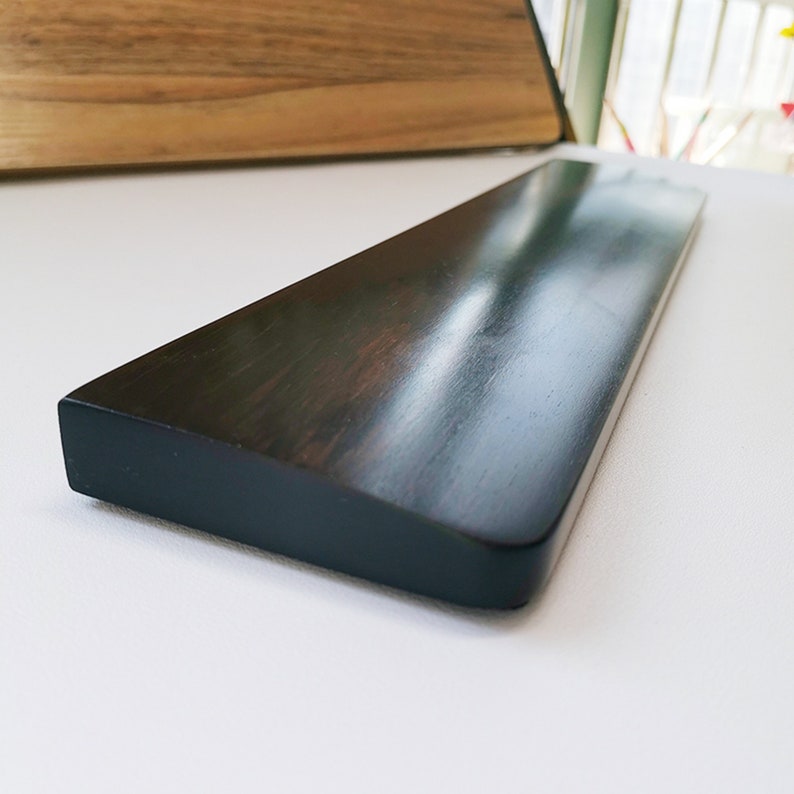 Solid Wooden African Blackwood Palm Rest for Ergonomic Gaming | Etsy