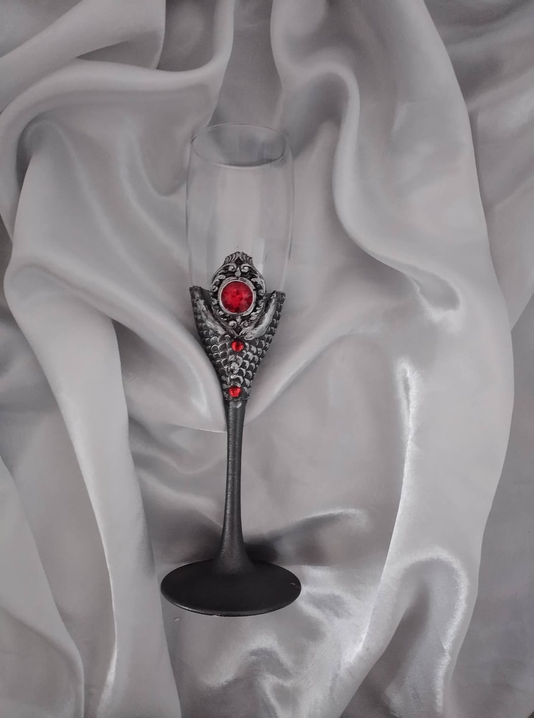 Game of Thrones Goblet Mother of Dragons Handmade Wine Glass Dragon ...