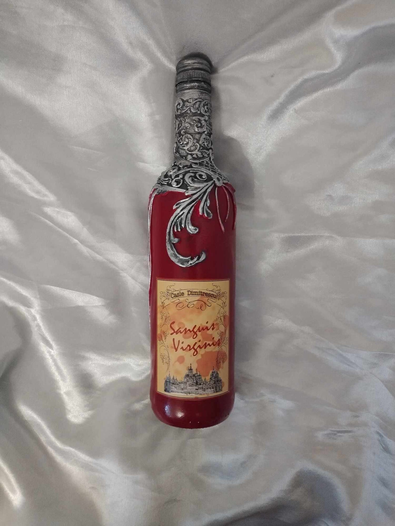 The Sanguis Virginis From RE8 Wine Bottle of Castle Dimitrescu Resident ...