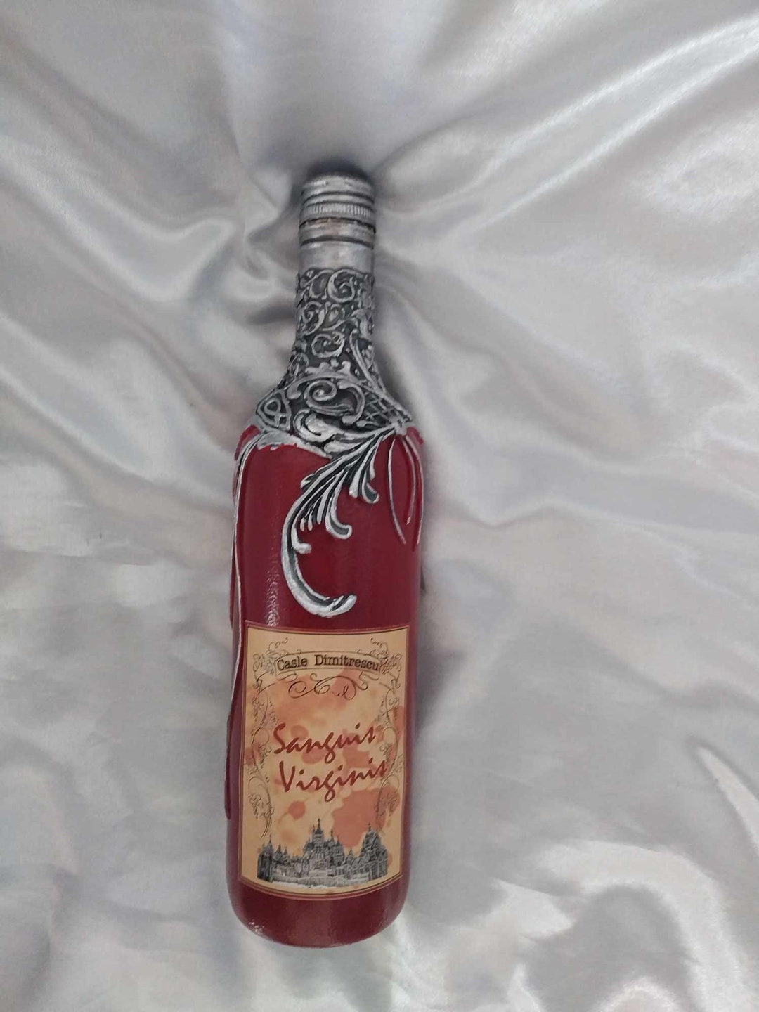 The Sanguis Virginis From RE8 Wine Bottle of Castle Dimitrescu Resident ...