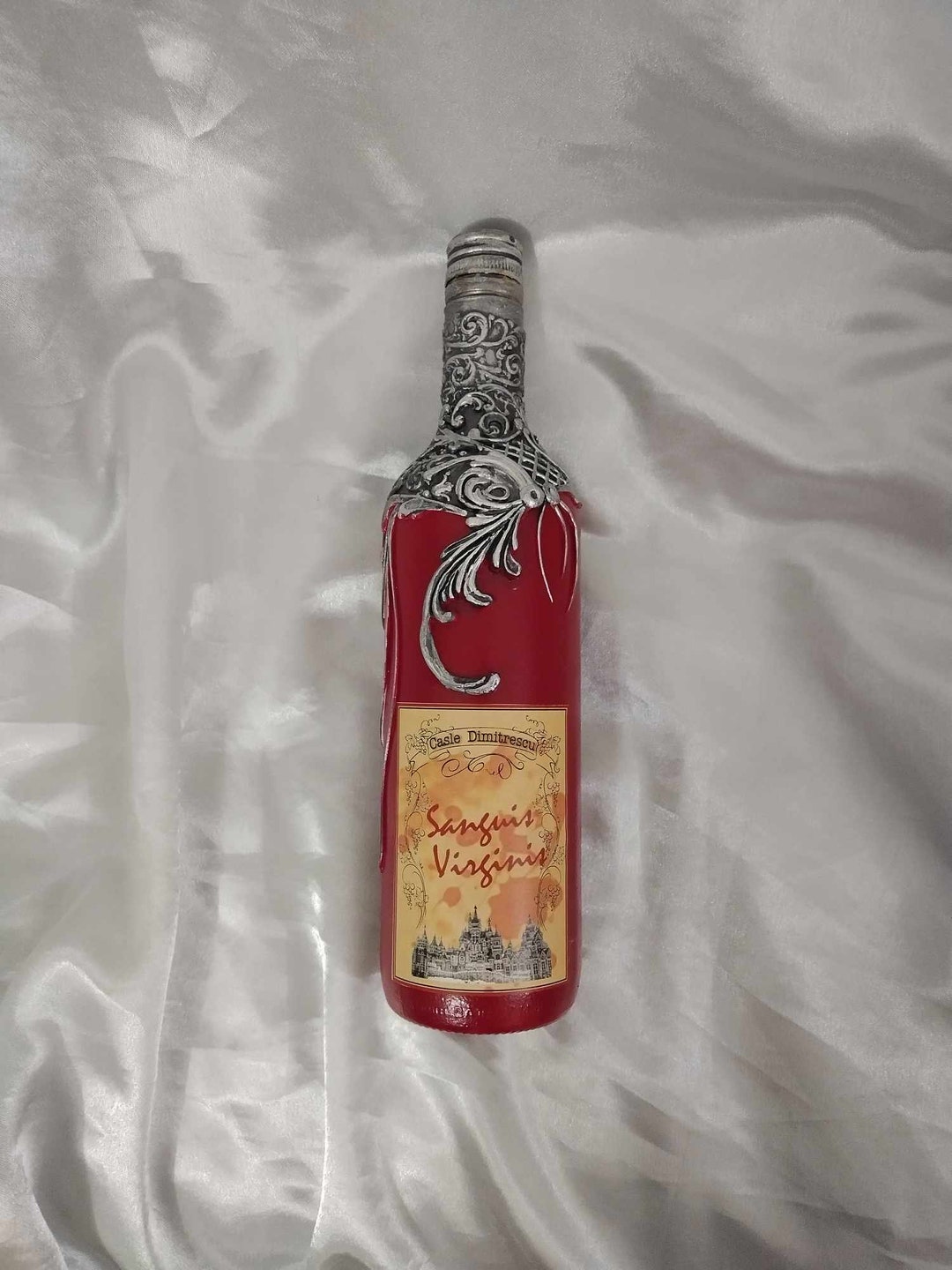 The Sanguis Virginis From RE8 Wine Bottle of Castle Dimitrescu Resident ...