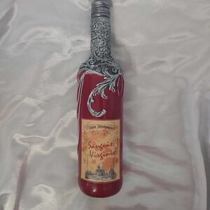 The Sanguis Virginis From RE8 Wine Bottle of Castle Dimitrescu Resident ...