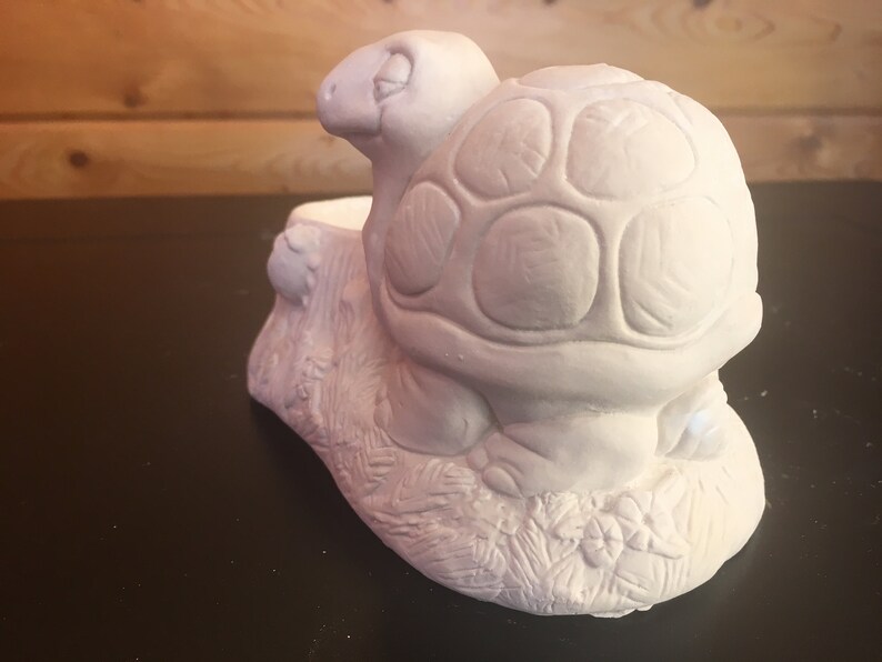 Ceramic Turtle Planter Ready to Paint Turtle Succulent Pot - Etsy