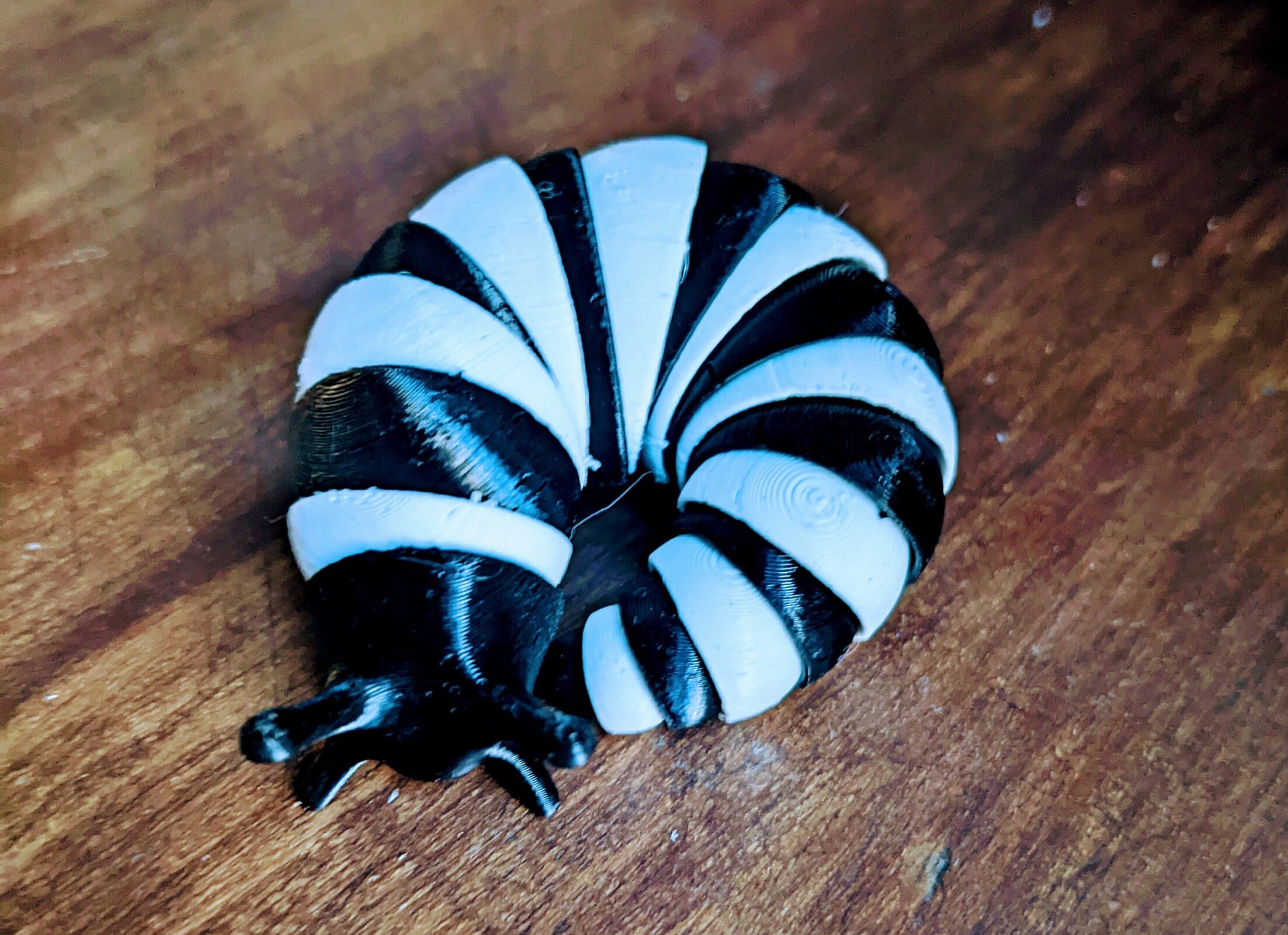 FIDGET SLUG Articulted Slug Sensory Toy 3D Printing Tiktok | Etsy