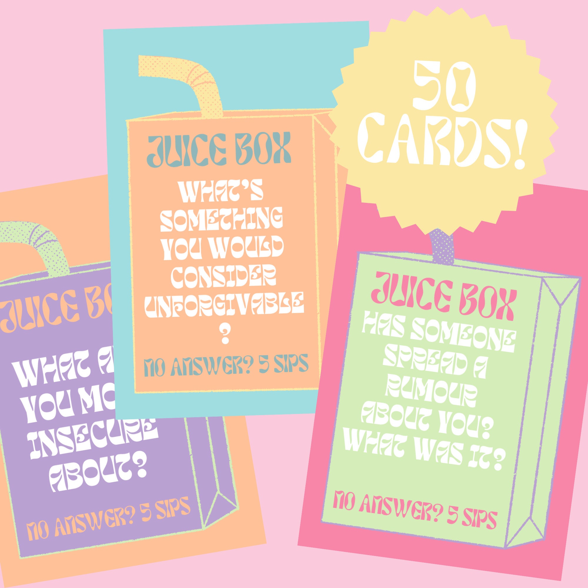 JUICE BOX!| Original Drinking Game by Sip & Serve | Spill the 'juice ...