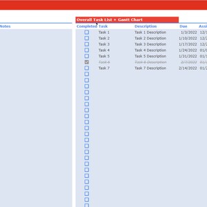 Engagement Client Tracker Template | Centralized Sheet | Gantt Chart ...