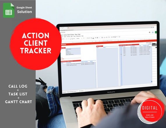 Engagement Client Tracker Template Centralized Sheet Gantt - Etsy
