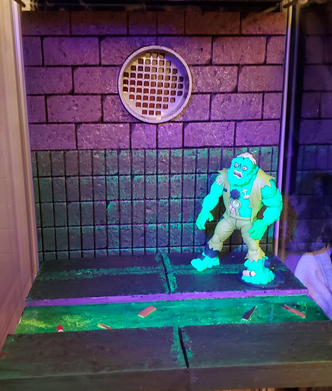 CUSTOM HANDMADE DIORAMA Marvel Legends Mezco Neca Mythic Legions Basic ...