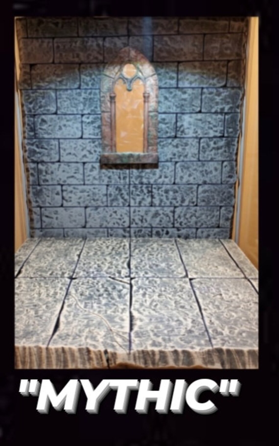 CUSTOM HANDMADE DIORAMA Marvel Legends Mezco Neca Mythic Legions Style ...