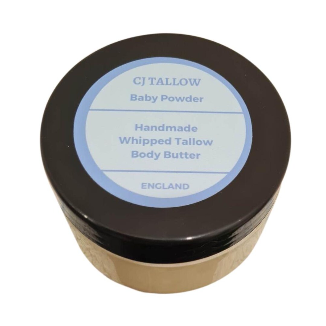 CJTALLOW Baby Powder Scented Whipped Organic Grass-fed Tallow - Etsy