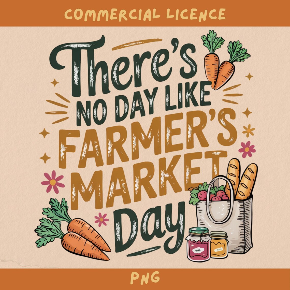 Farmer Market Day Png Transparent Design, Shopping Fresh Veggies Girlie ...