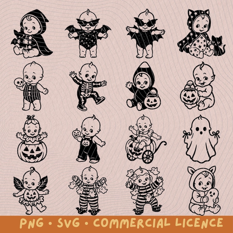 Halloween Kewpie - Etsy