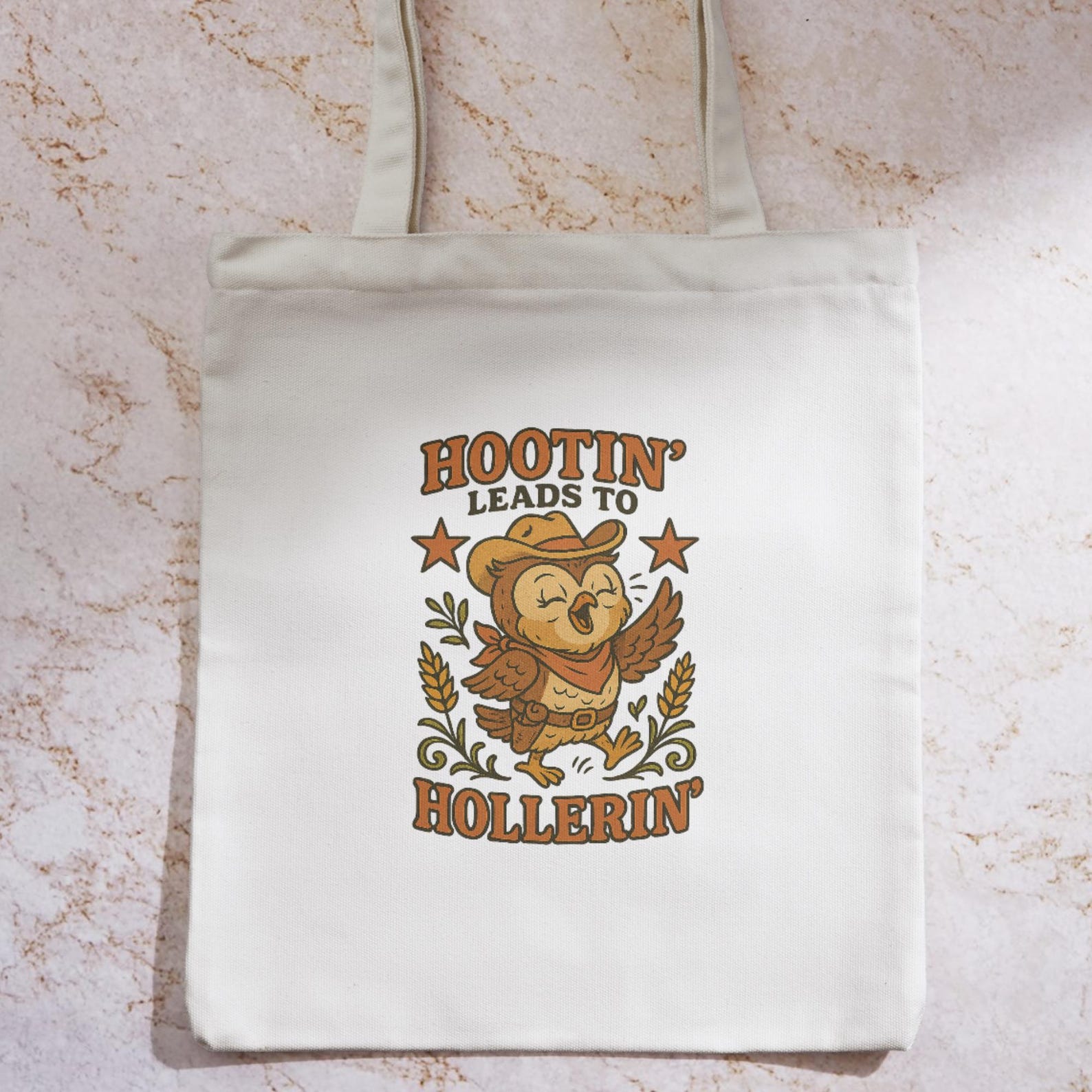 Hootin Leads to Hollerin' Owl Png Transparent Design, Funny Retro ...