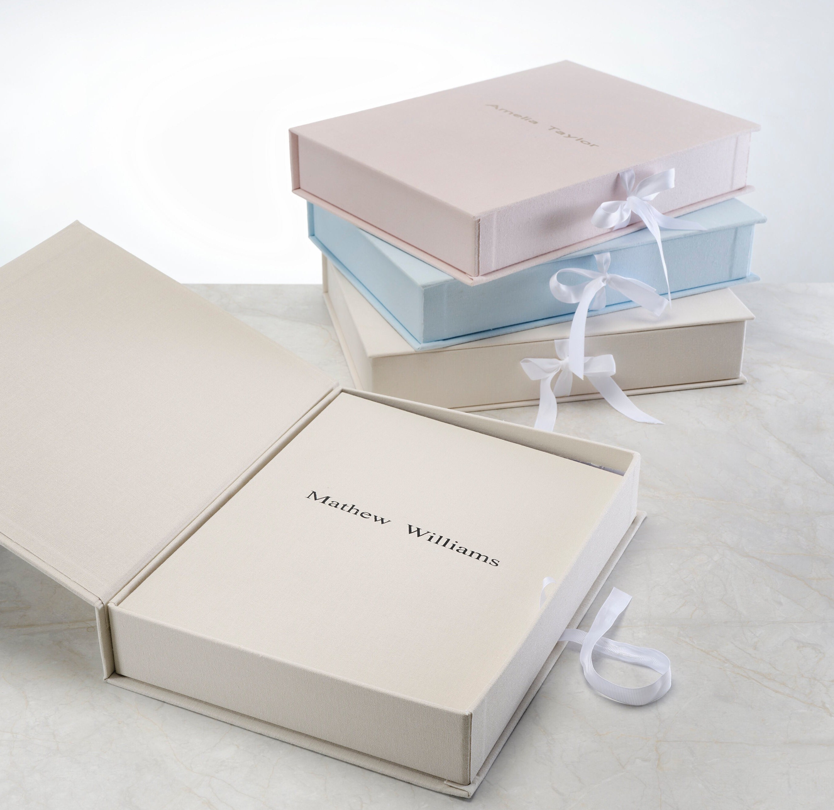 Keepsake Personalised Slip-in Display Folder and Matching Box - Etsy