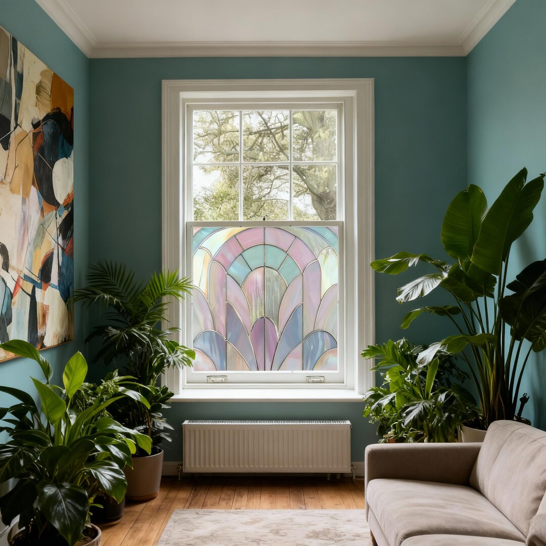 Window Film, Privacy Window Film, Art Deco Window Film, Decorative ...