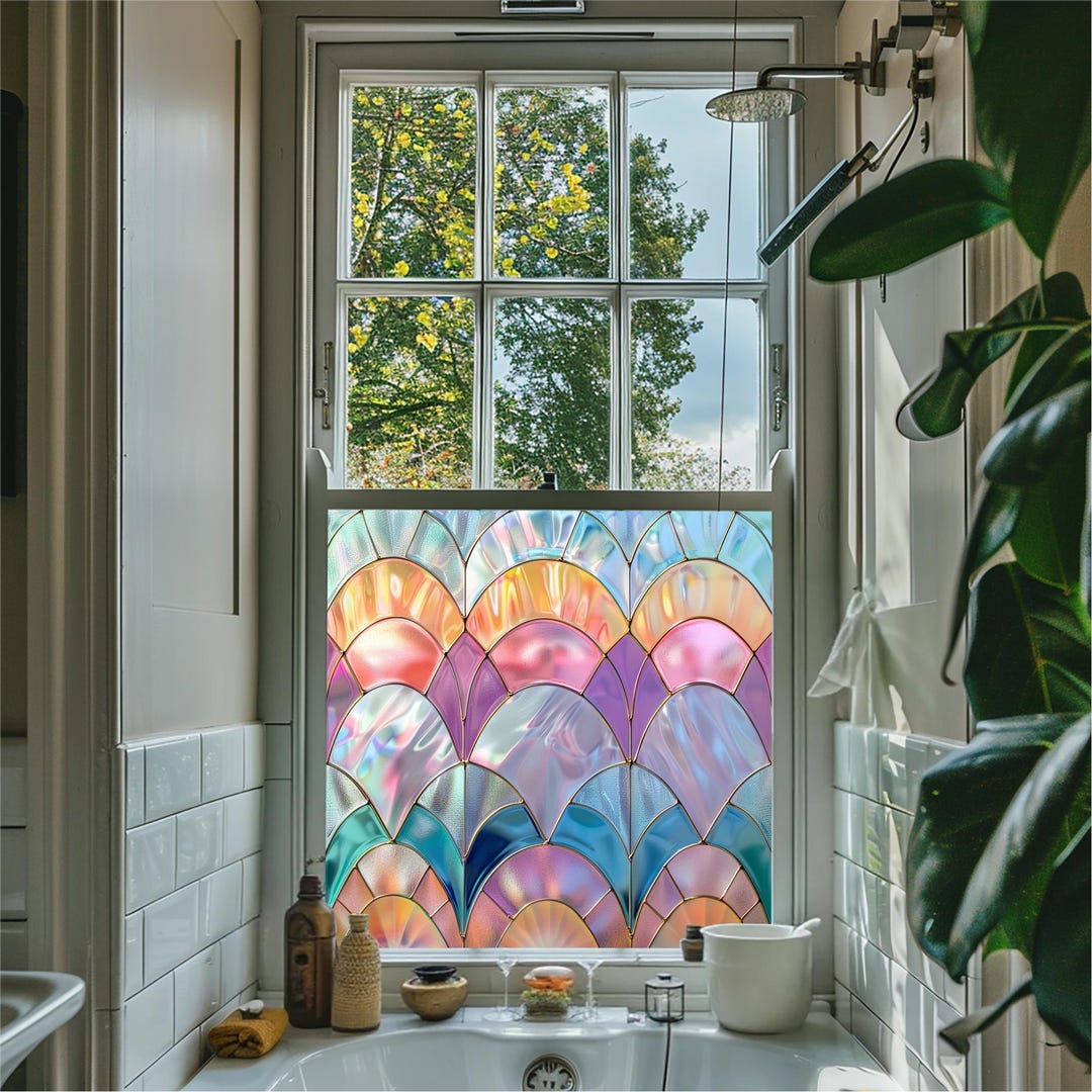 Window Film, Privacy Window Film, Art Deco Window Film, Decorative ...