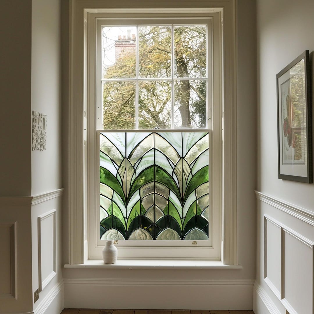 Window Film, Privacy Window Film, Art Deco Window Film, Decorative ...