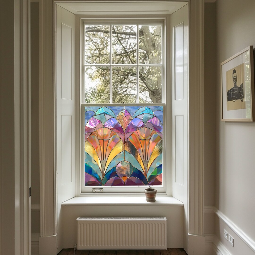 Art Deco Window Film, Privacy Window Film, Decorative Window Film ...