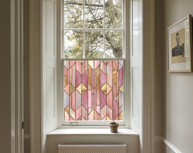 Art Deco Window Film, Privacy Window Film, Window Film, Decorative ...