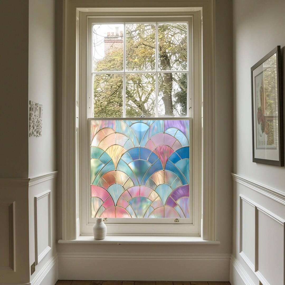 Window Film, Privacy Window Film, Art Deco Window Film, Decorative ...