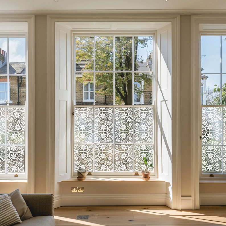 Privacy Window Film, Patterned Privacy Window Film, Window Film ...