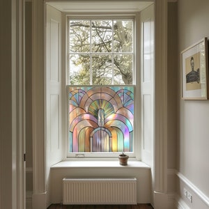 Art Deco Window Film, Privacy Window Film, Window Film, Decorative ...