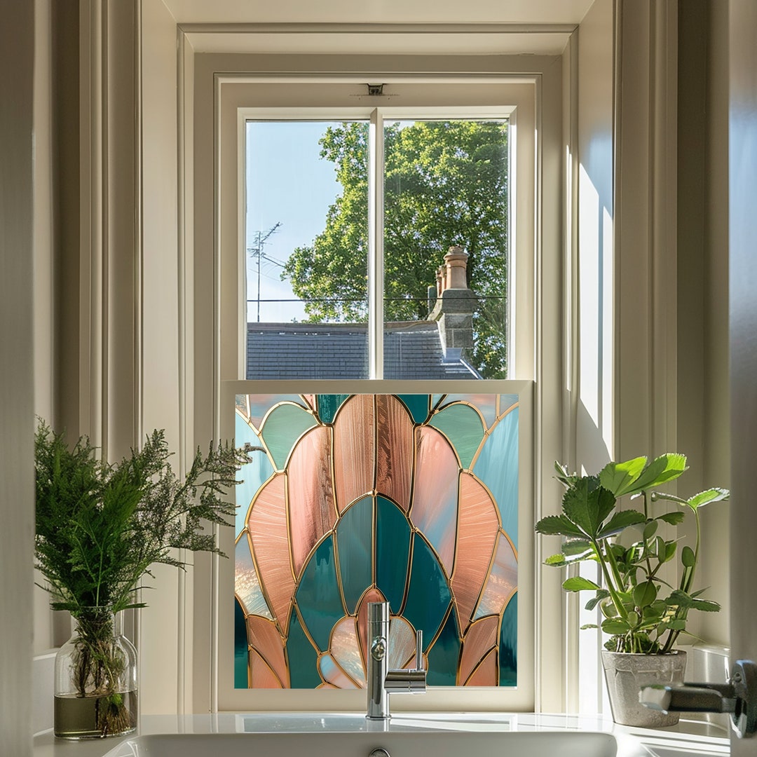 Art Deco Window Film, Privacy Window Film, Window Film, Decorative ...
