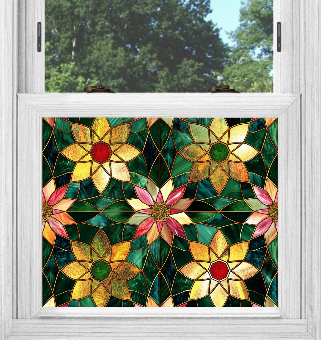 Art Deco Window Film, Privacy Window Film, Window Film, Decorative ...