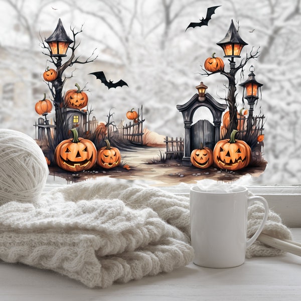 Halloween Decals - Etsy