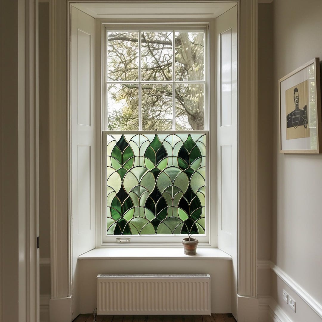 Window Film, Privacy Window Film, Art Deco Window Film, Decorative ...