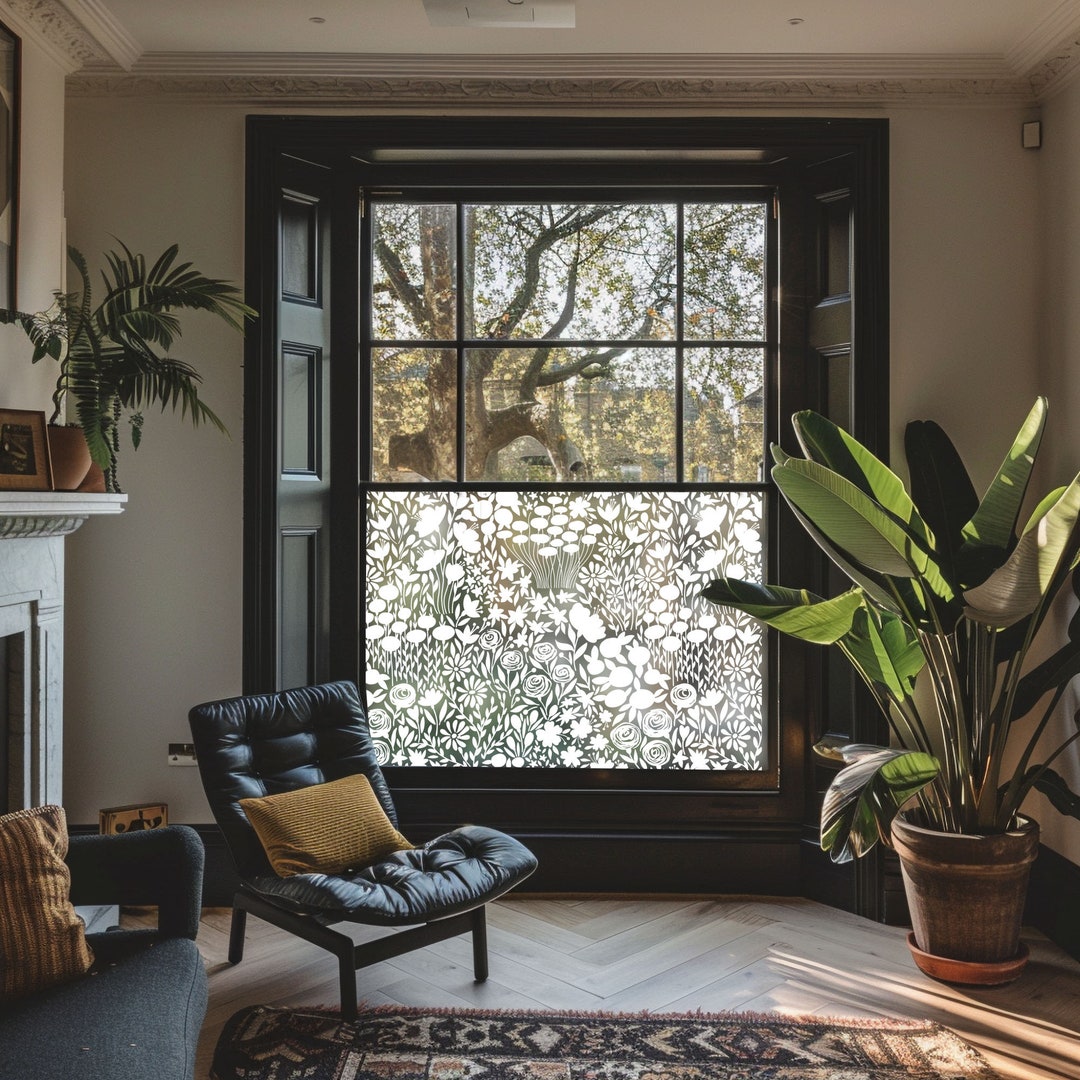 Frosted Privacy Window Film, Patterned Privacy Window Film, Window Film ...