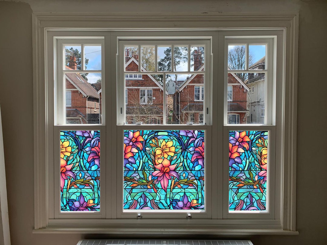 Art Deco Window Film, Privacy Window Film, Window Film, Decorative ...