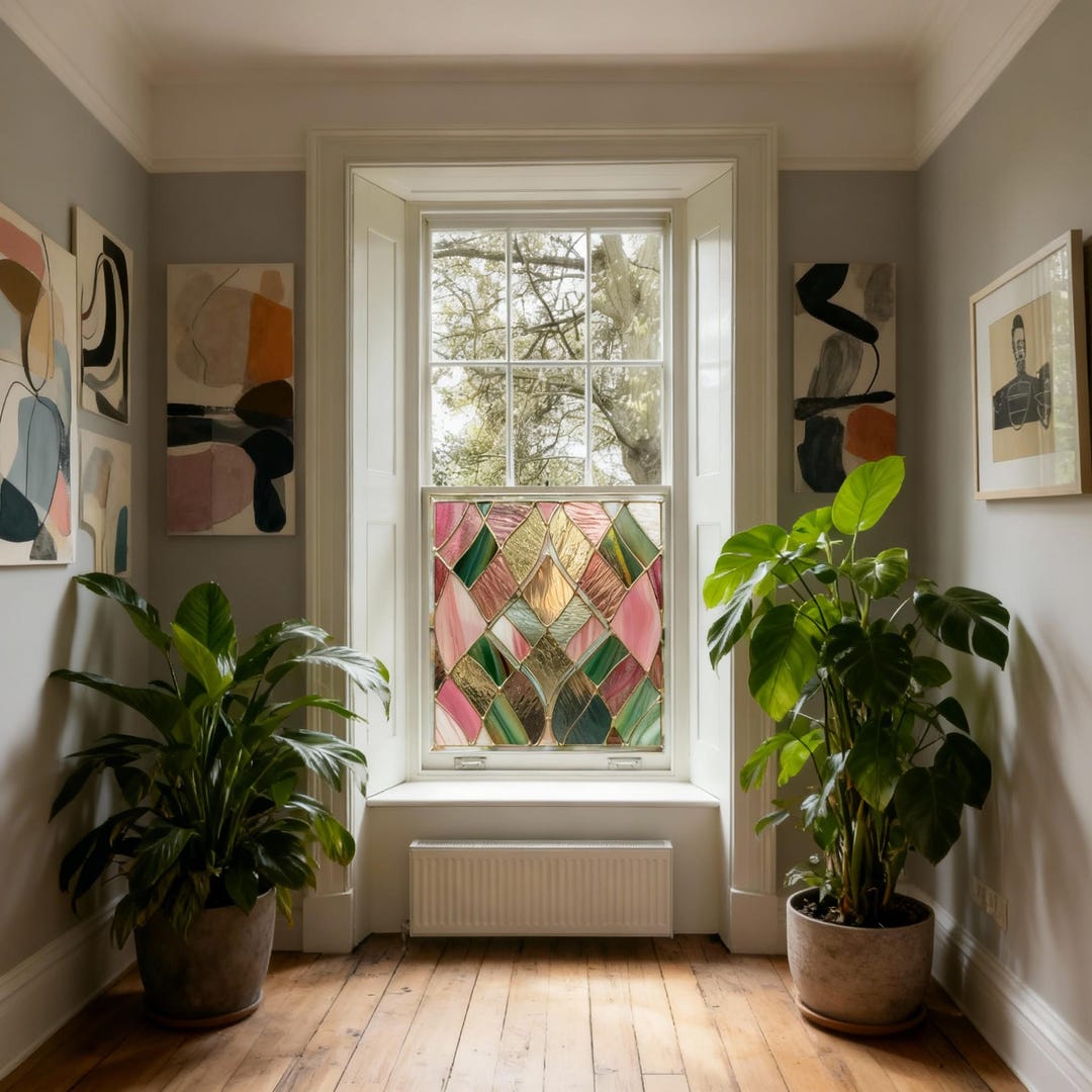 Window Film, Privacy Window Film, Art Deco Window Film, Decorative ...
