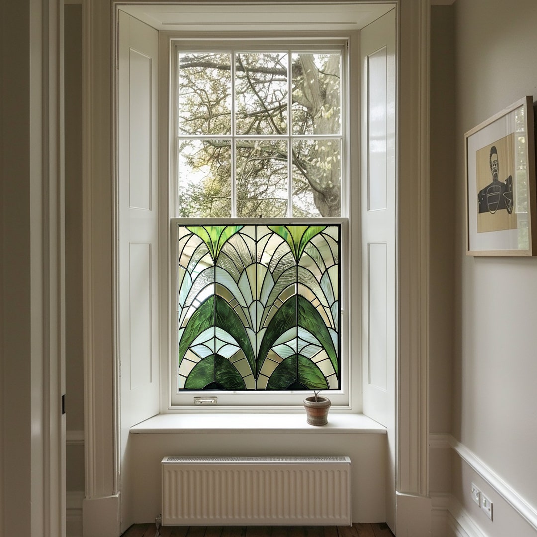 Art Deco Window Film, Privacy Window Film, Decorative Window Film ...