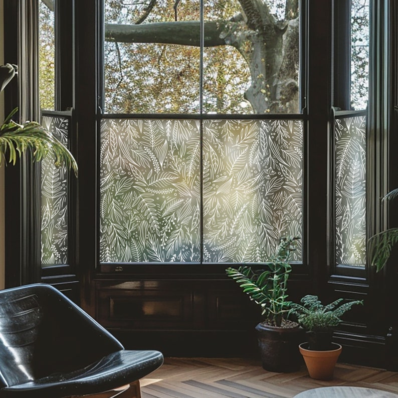 Frosted Privacy Window Film, Patterned Privacy Window Film, Window Film ...