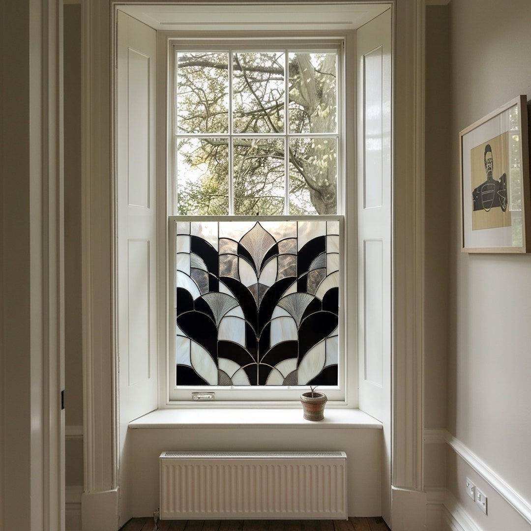 Art Deco Window Film, Privacy Window Film, Decorative Window Film ...