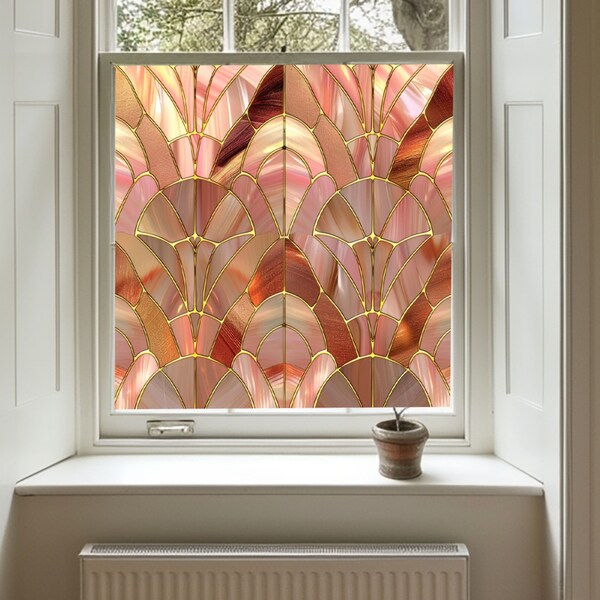 Leaded Glass Window Film - Etsy