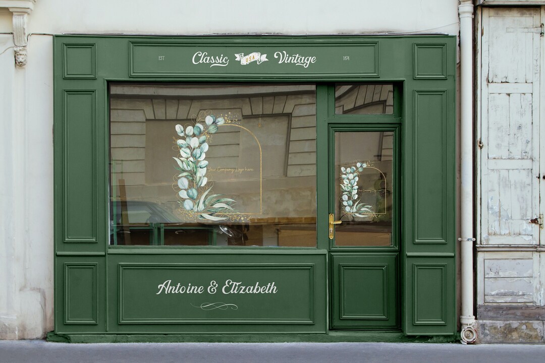 Custom Static Cling Business Window Stickers, Retail Window Decals ...