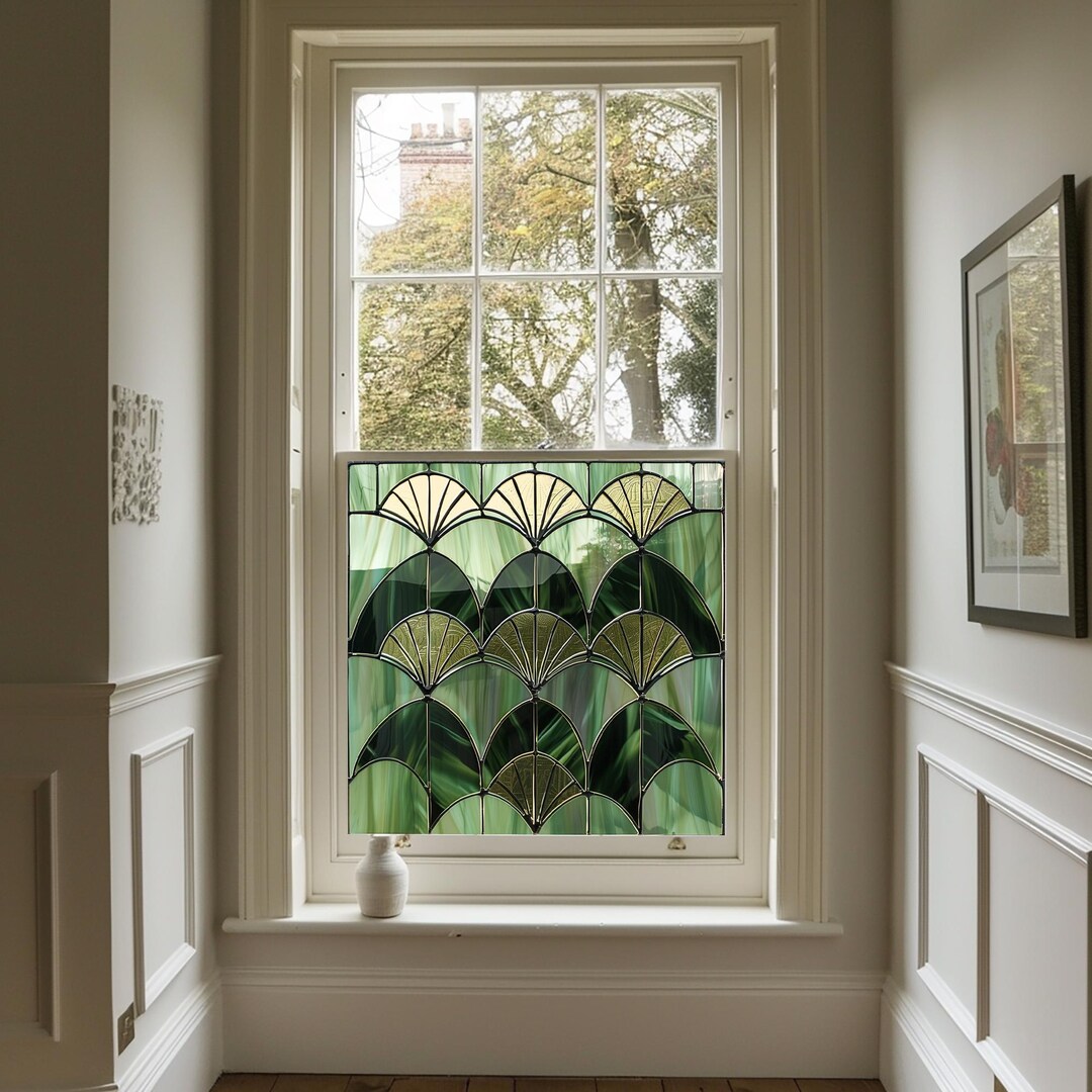 Window Film, Privacy Window Film, Art Deco Window Film, Decorative ...
