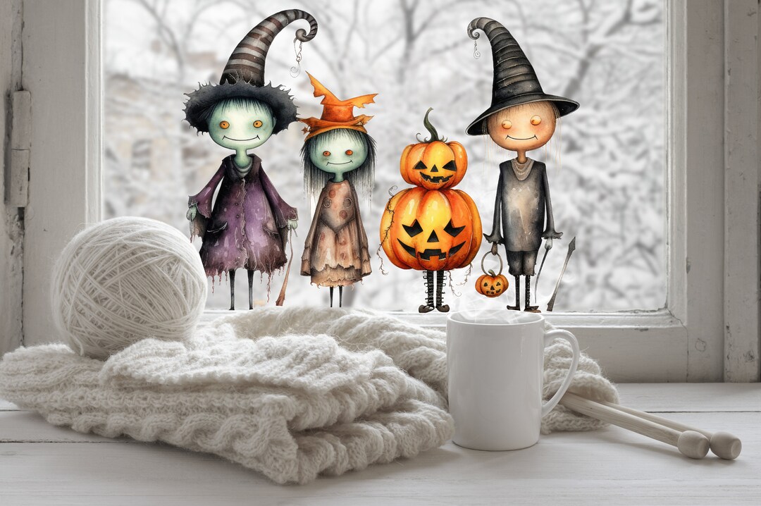 Halloween Window Stickers, Halloween Window Stickers, Halloween Window ...